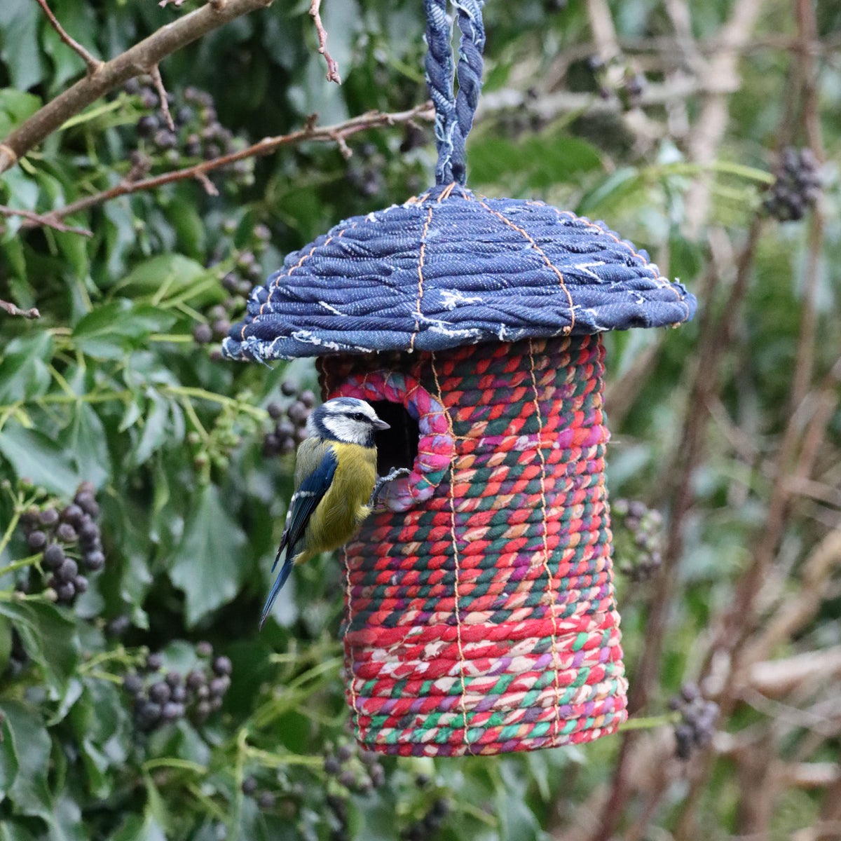 'Nila' Denim and Sari Artisan Nester.